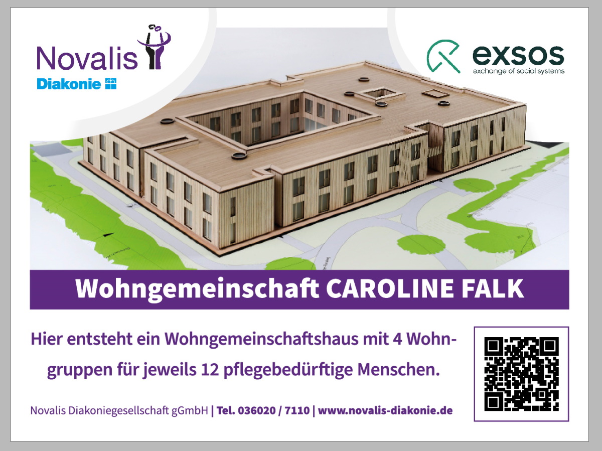 Seniorenwohngemeinschaft Caroline Falk | Novalis Diakonie